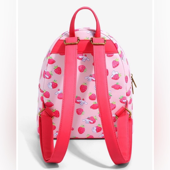 Loungefly | Bags | Loungefly Sanrio Cinnamoroll Strawberries Mini ...